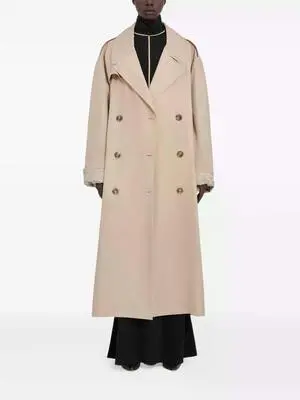 MAISON MARGIELA Double-breasted Belted Trench Coat