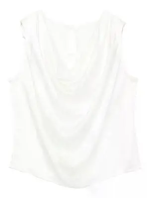 OFFICINE GÉNÉRALE Cowl-Neck Sleeveless Top