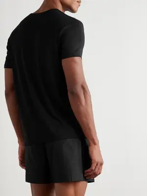 Paul Smith Three-pack Stretch Modal-jersey T-shirt - Black