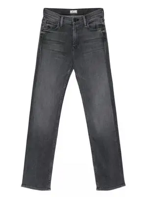 MOTHER Mid-rise Straight Leg Jeans