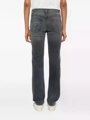 MOTHER Mid-rise Straight Leg Jeans