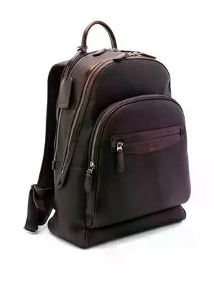 Santoni Leather Zip-fastening Backpack