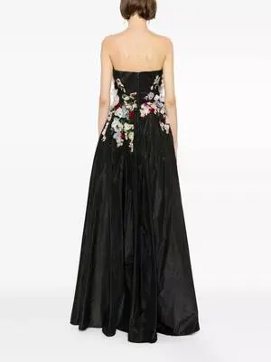 SAIID KOBEISY Embroidered Maxi Dress