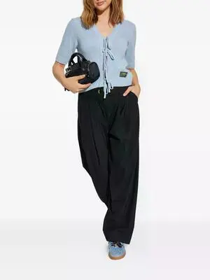 GANNI Tie-front Knitwear