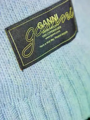 GANNI Tie-front Knitwear