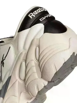REEBOK Dmx Run 6 Logo-embroidered Sneakers - Grey