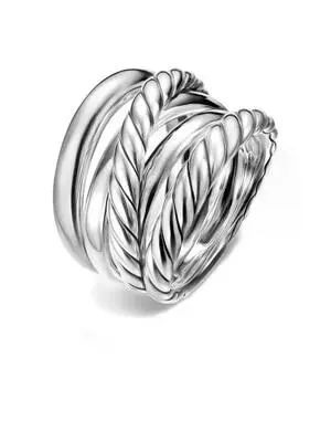 David Yurman Sterling Five-row Cable Ring