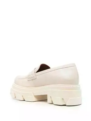 ALOHAS Trailblazer 55mm Leather Loafers - Neutrals