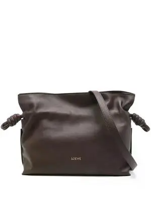 Loewe Flamenco Leather Clutch Bag