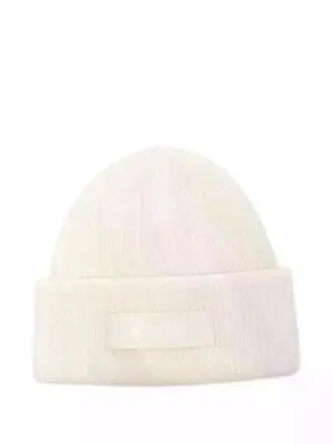 Jacquemus Jacquemus Gros Grain Beanie White
