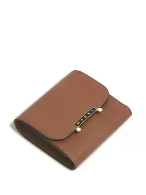 Marni Leather Wallet - Brown