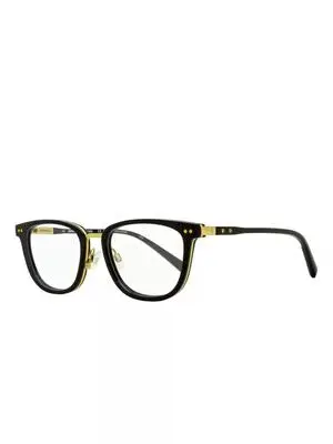 Shinola Rounded Rivet Glasses - Black