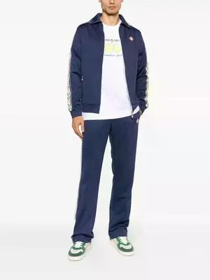 Casablanca Laurel Track Jacket - Blue