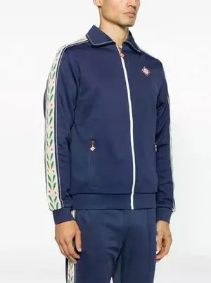 Casablanca Laurel Track Jacket - Blue