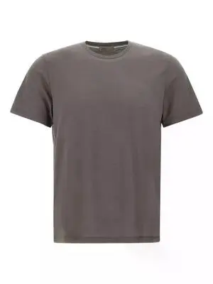 Herno Ribbed-neck Wool T-shirt