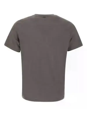Herno Ribbed-neck Wool T-shirt