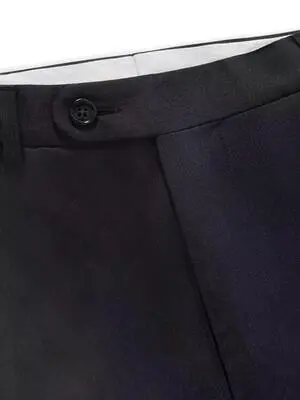 Brooks Brothers Pressed-crease Tapered Trousers