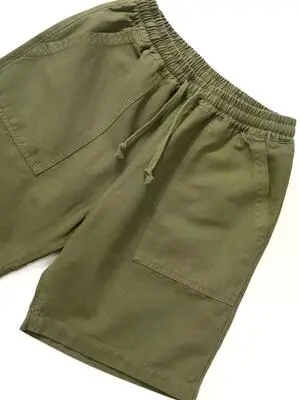 SERVICE WORKS Chef Logo-patch Shorts
