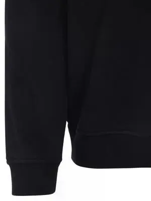Stone Island Pocket-detail Crew Neck Sweatshirt - Black