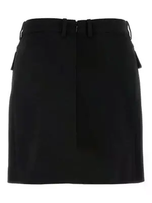 Balenciaga Decorative-button Mini Skirt