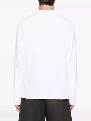 Jacquemus Gros Grain Long-sleeve T-shirt - White