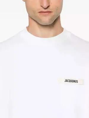 Jacquemus Gros Grain Long-sleeve T-shirt - White