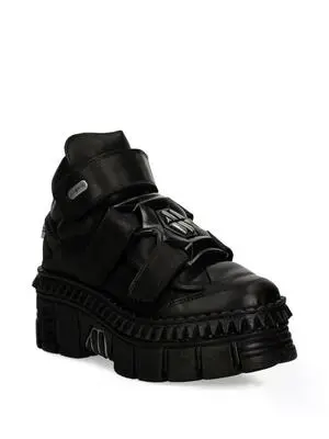 NEW ROCK Strap-detail Platform Sneakers