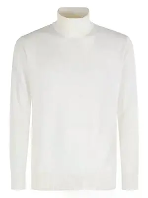 Eleventy Roll-neck Cashmere Sweater - Neutrals