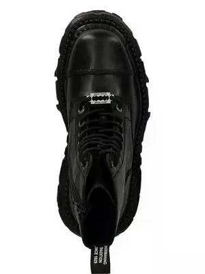 NEW ROCK Lace-up Platform Boots