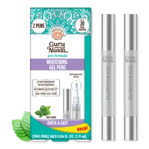 GURUNANDA Pro Formula Whitening Gel Pen 2 Pack - One-color