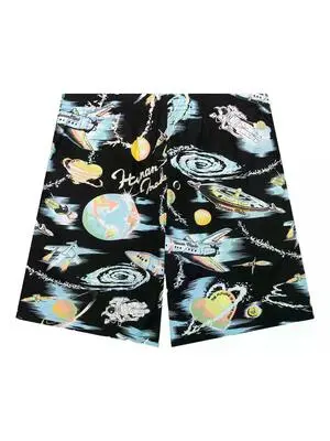 HUMAN MADE Space-print Shorts