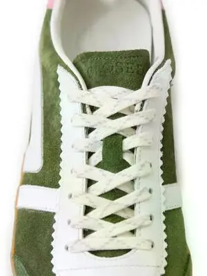 Closed Suede Sneakers - Green