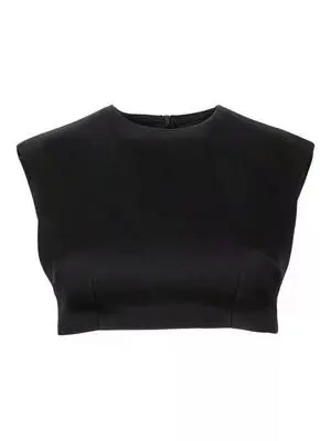 David Koma Sleeveless Crop Top