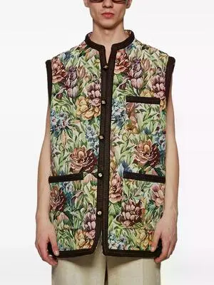 Valentino Garavani Apres L'hiver Jacquard Vest