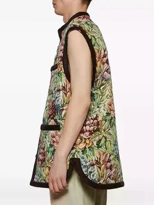 Valentino Garavani Apres L'hiver Jacquard Vest