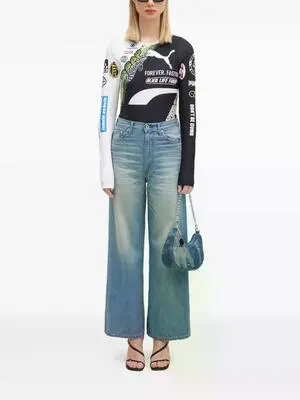 A BATHING APE Wide-leg Jeans
