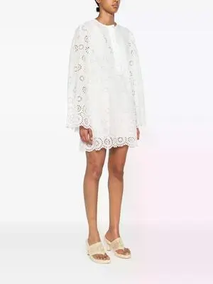 Chloé Cotton Voile Mini Dress