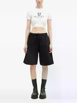 Vetements Eye-chart Cropped Top