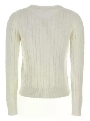 SUN 68 Cable-knit Sweater - Light And Natural