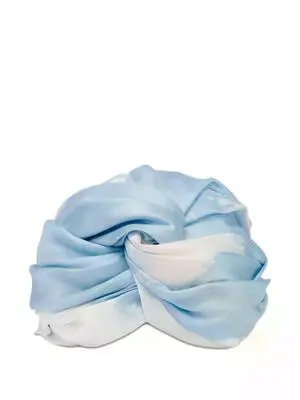 Moschino Silk Turban - Blue