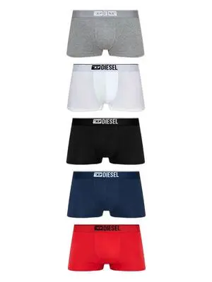 DIESEL® Logo-waistband Boxers - Red