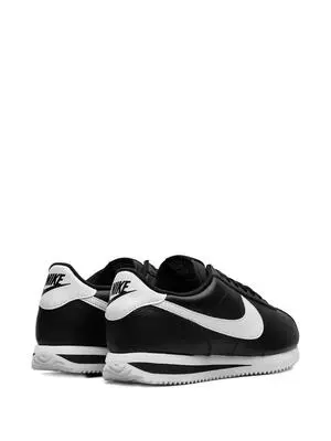 Nike Cortez Leather Sneakers - Black