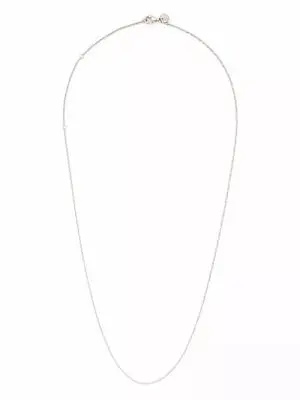 Tom Wood Rhodium-plated Sterling Rolo Chain - Silver