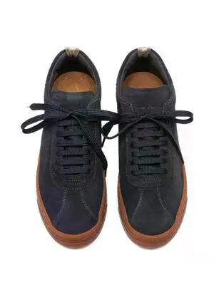 Officine Creative Karma Lace Up Round Toe Sneakers - Blue