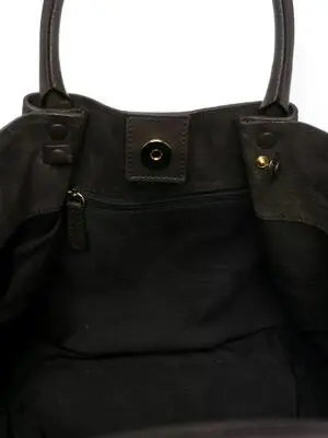 DEMELLIER Midi New York Tote Bag - Brown