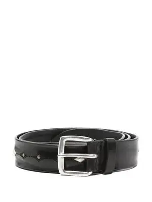 Orciani Studded Leather Belt