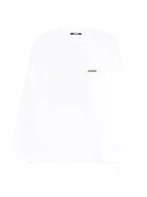 Jacquemus Gros Grain Long-sleeve T-shirt - White