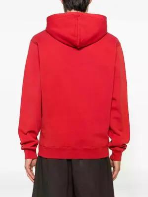 Jacquemus Gros Grain Hooded Sweatshirt - Red