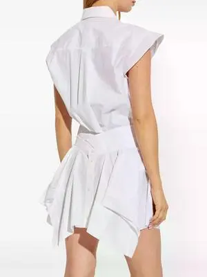 Alexander Wang Button-front Layered Shirt Dress