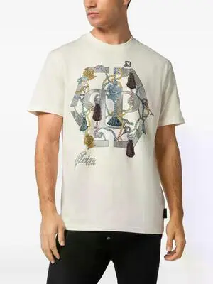 Philipp Plein Tassel-embellished Logo T-shirt